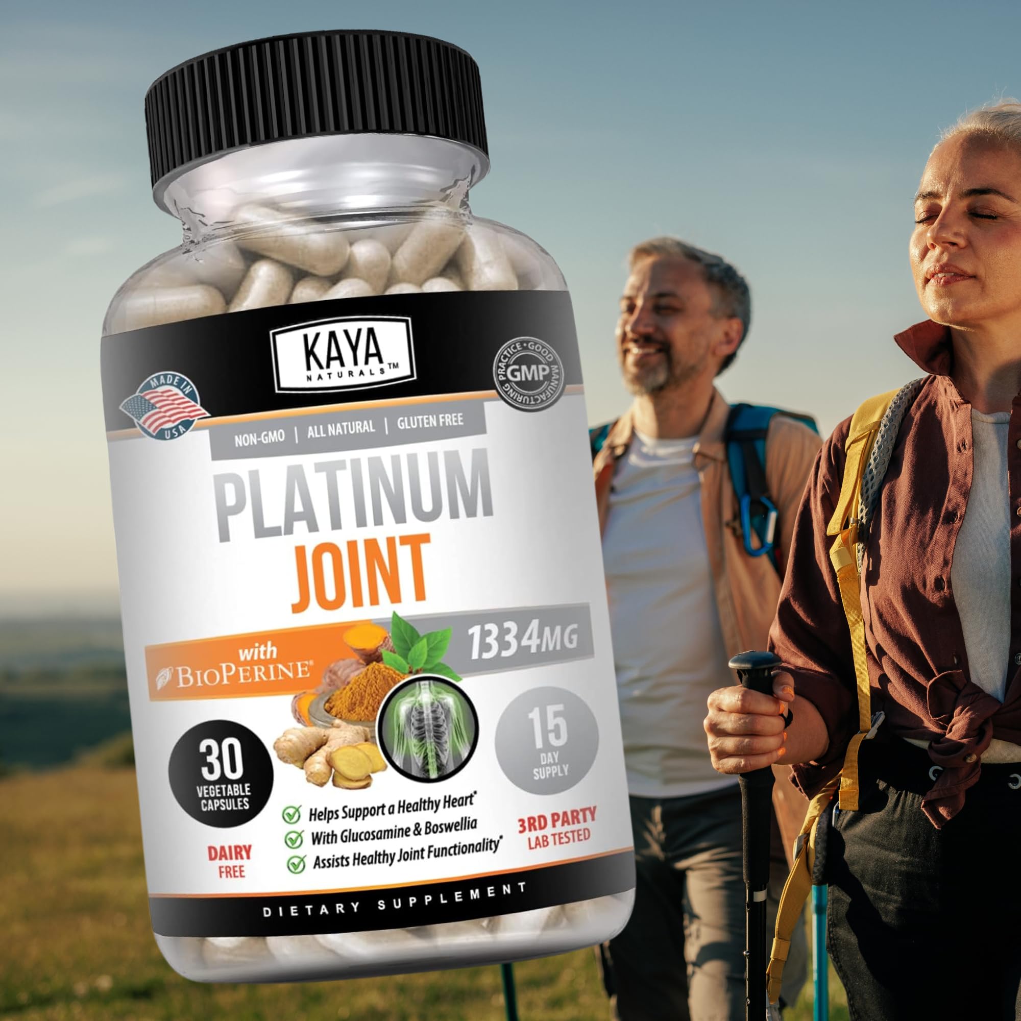 Kaya Naturals turmeric for active joints