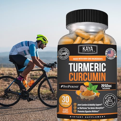 Kaya Naturals turmeric for better mobility