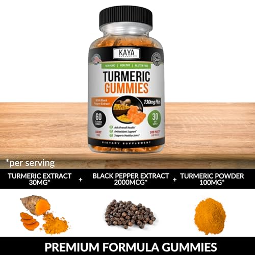 Kaya Naturals turmeric for energy boost