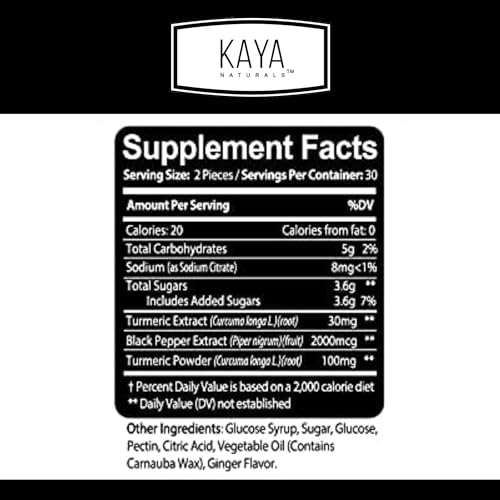 Kaya Naturals turmeric for immune support