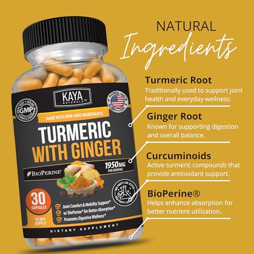 Kaya Naturals turmeric for immune support