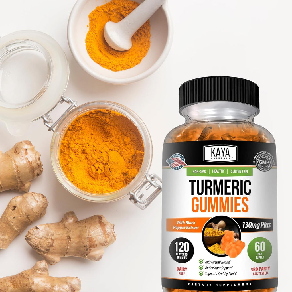 Kaya Naturals turmeric gummies for joint health