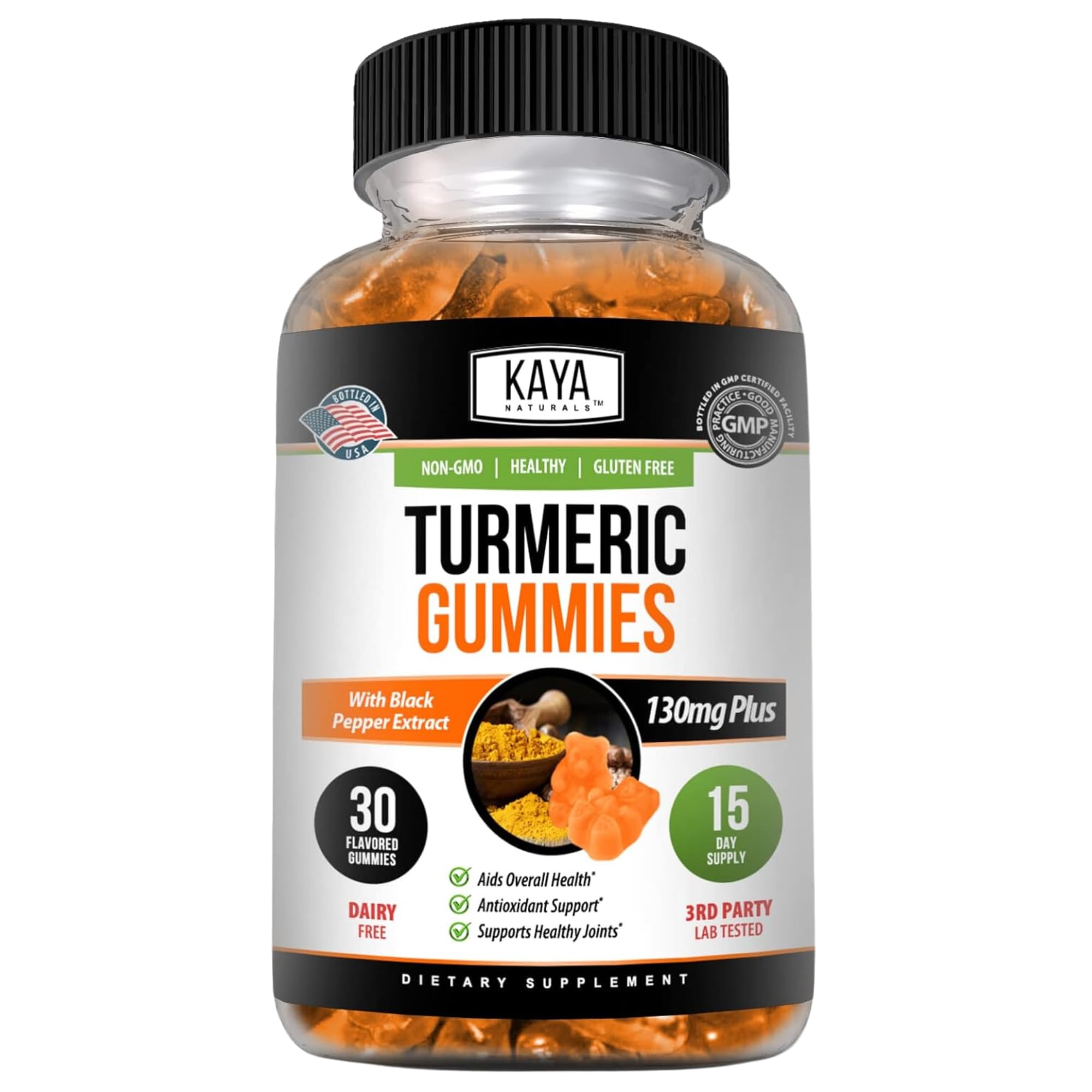 Kaya Naturals turmeric gummies for wellness