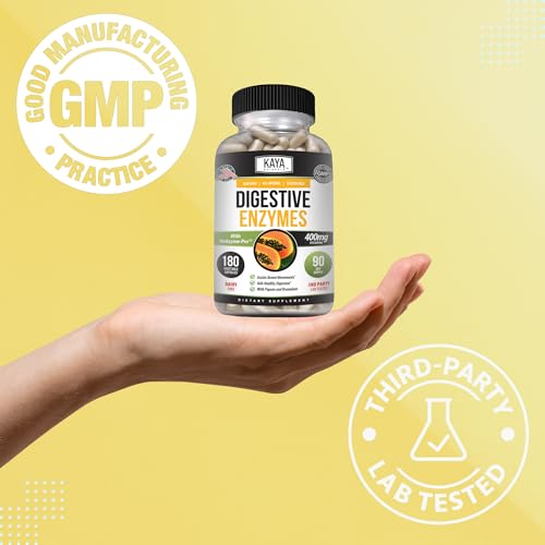 Kaya Naturals vegan digestive enzymes