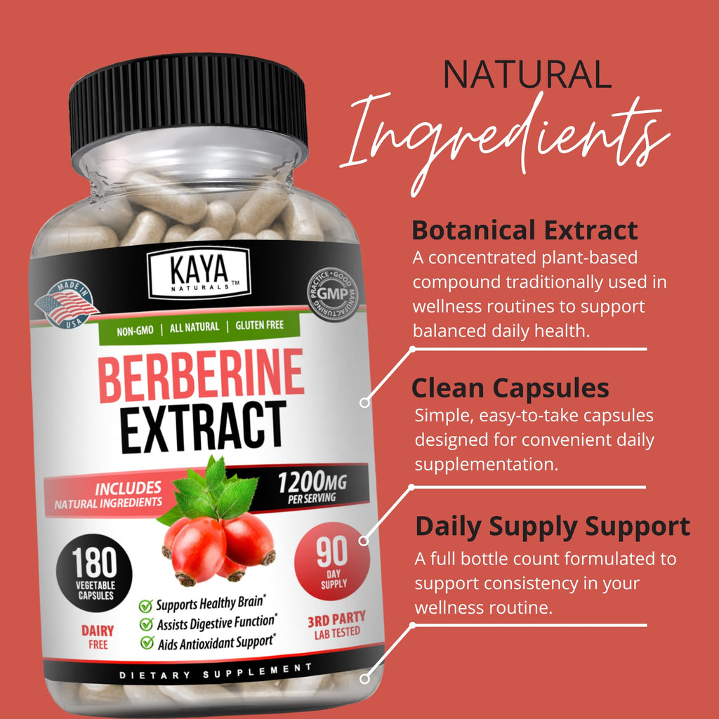 Kaya Naturals vegetarian health capsules