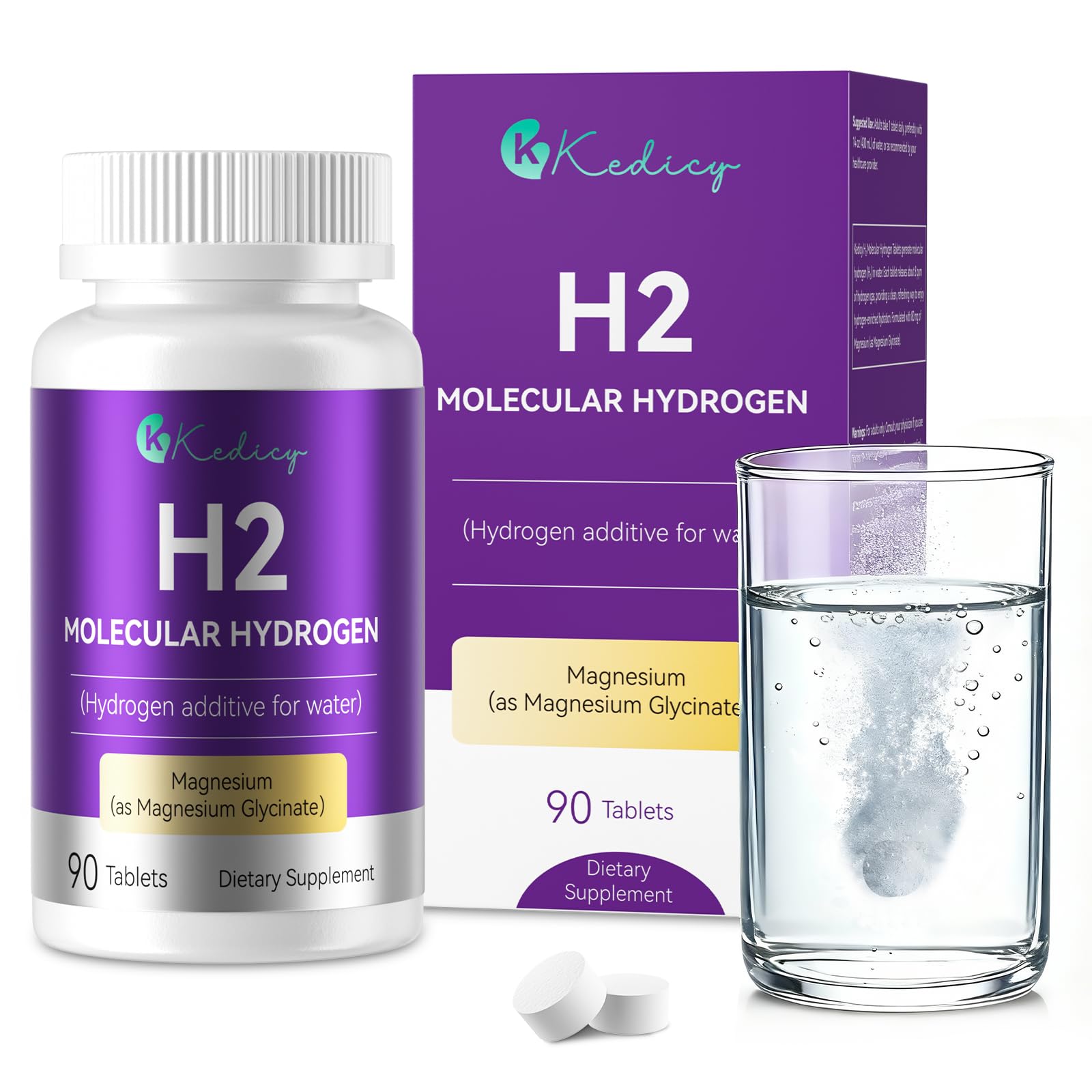 Kedicy hydrogen water tablets benefits