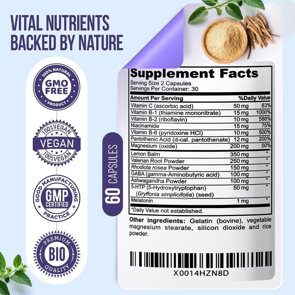 Keep Calm Ashwagandha multivitamin for women
