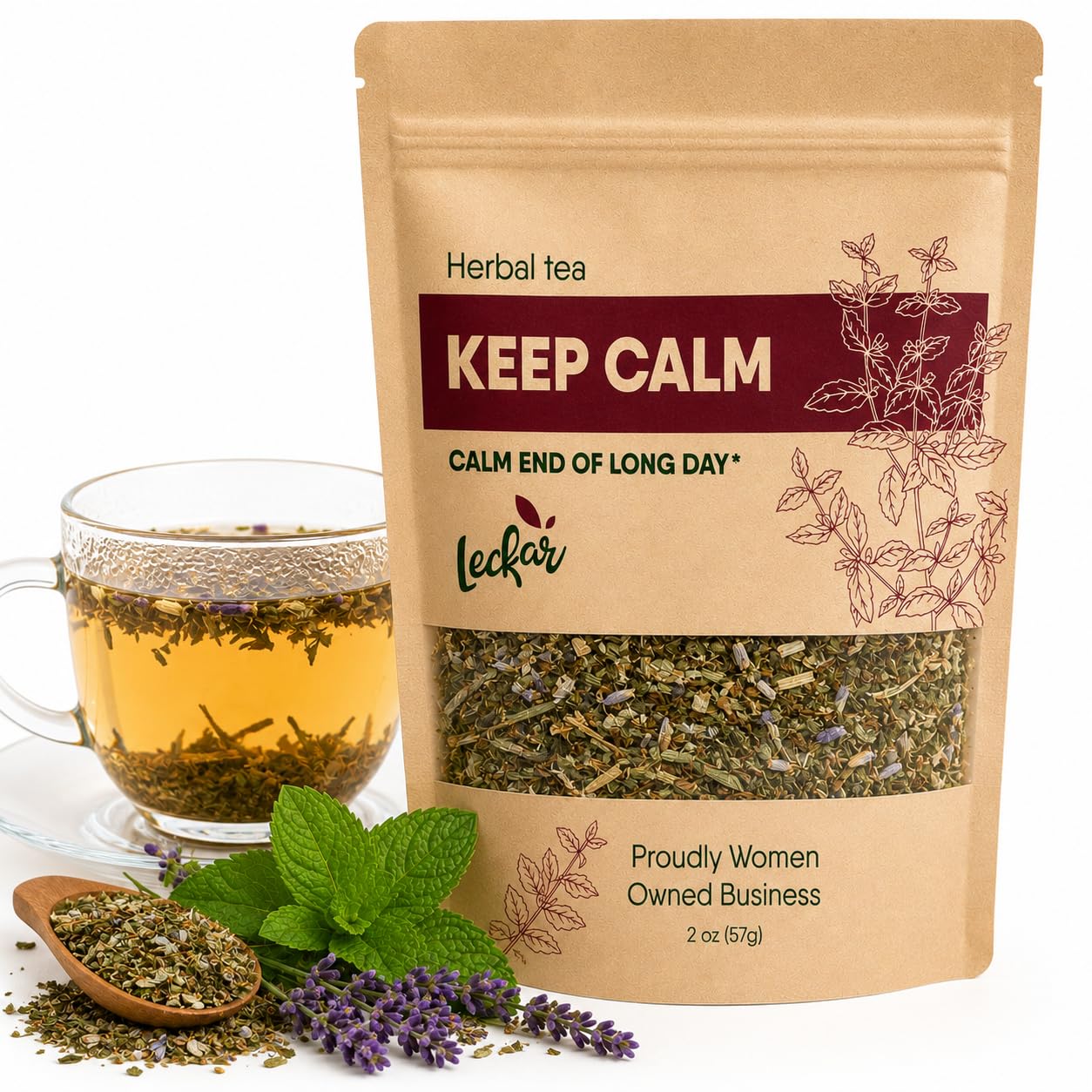 Keep Calm herbal tea blend