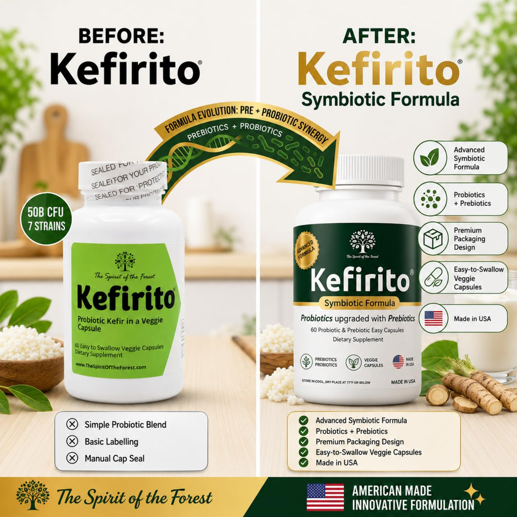 Kefirito symbiotic for overall wellness