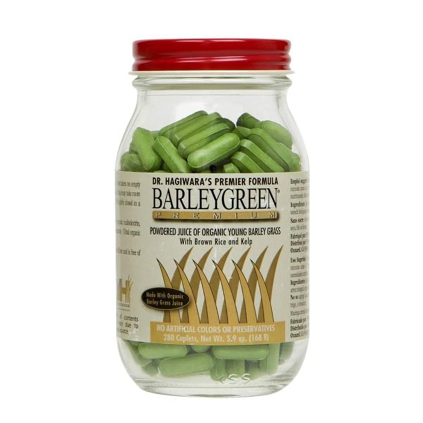 Kelp and brown rice multivitamins