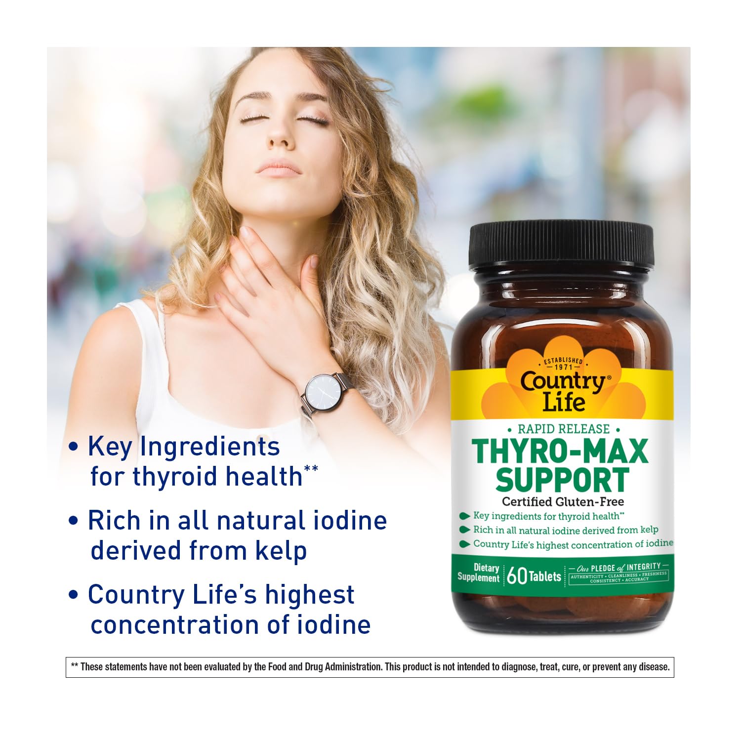 Kelp and L-Tyrosine supplement benefits