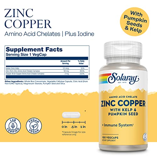 Kelp enriched zinc formula