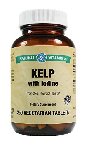 Kelp iodine supplement for wellness