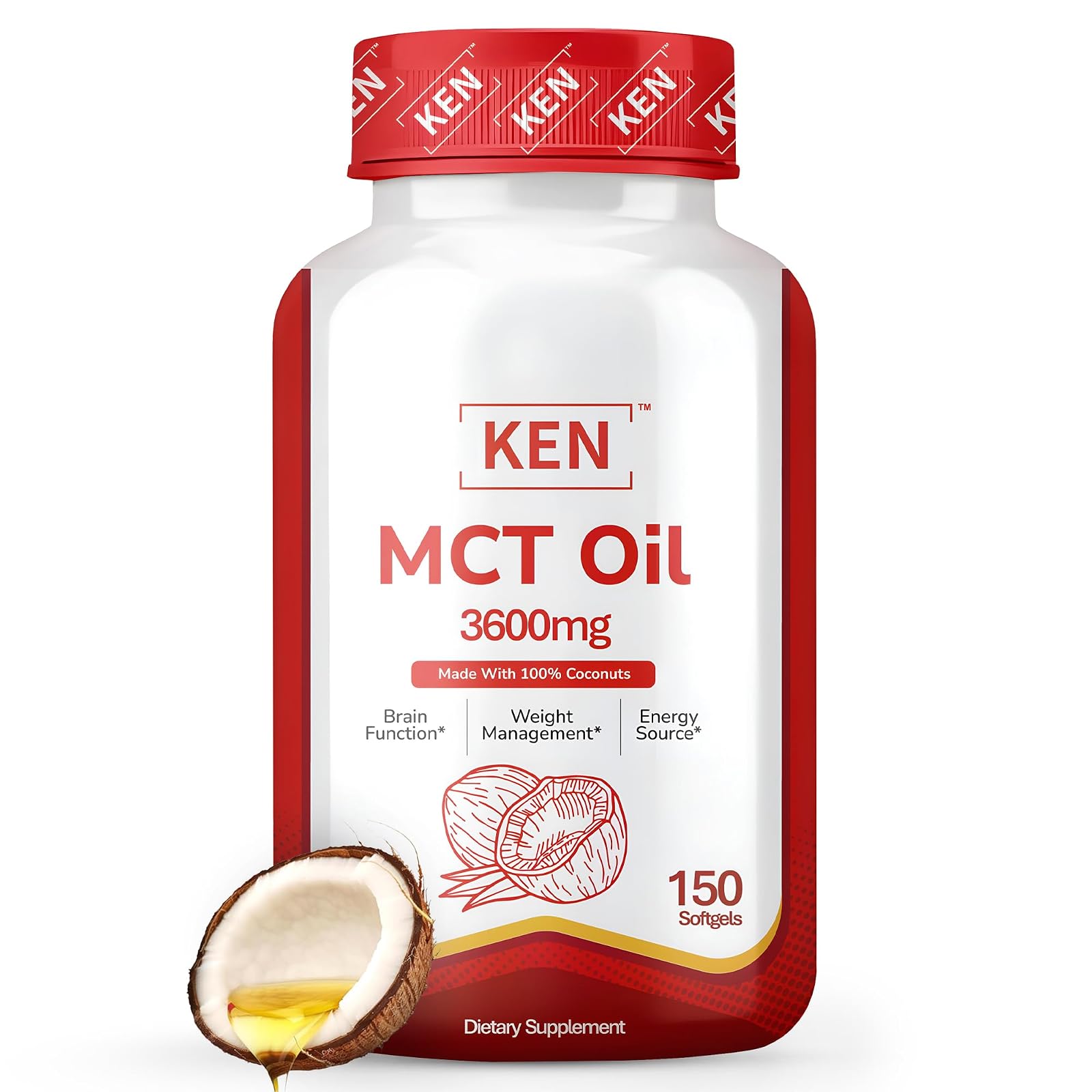 KEN MCT oil for energy boost