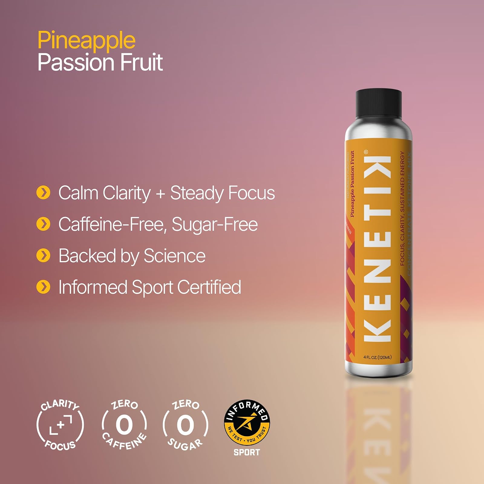 KENETIK 4 oz supplement for daily wellness
