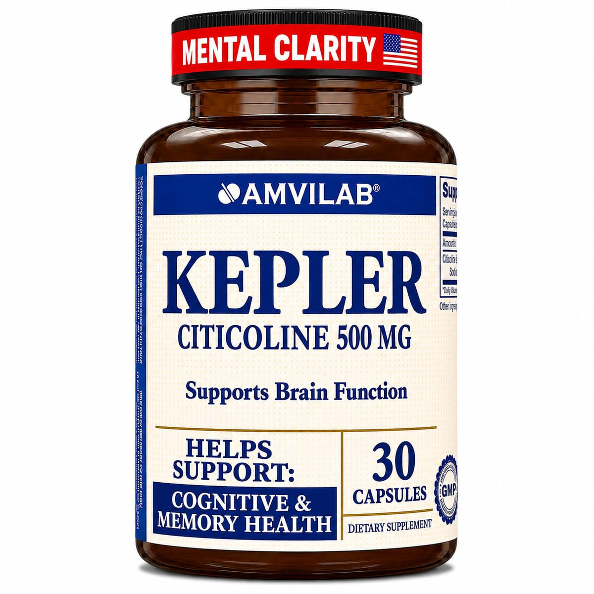 Kepler CDP Choline cognitive support