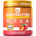 Keppi electrolytes peach mango powder