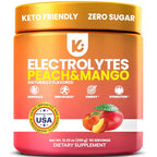 Keppi electrolytes peach mango powder