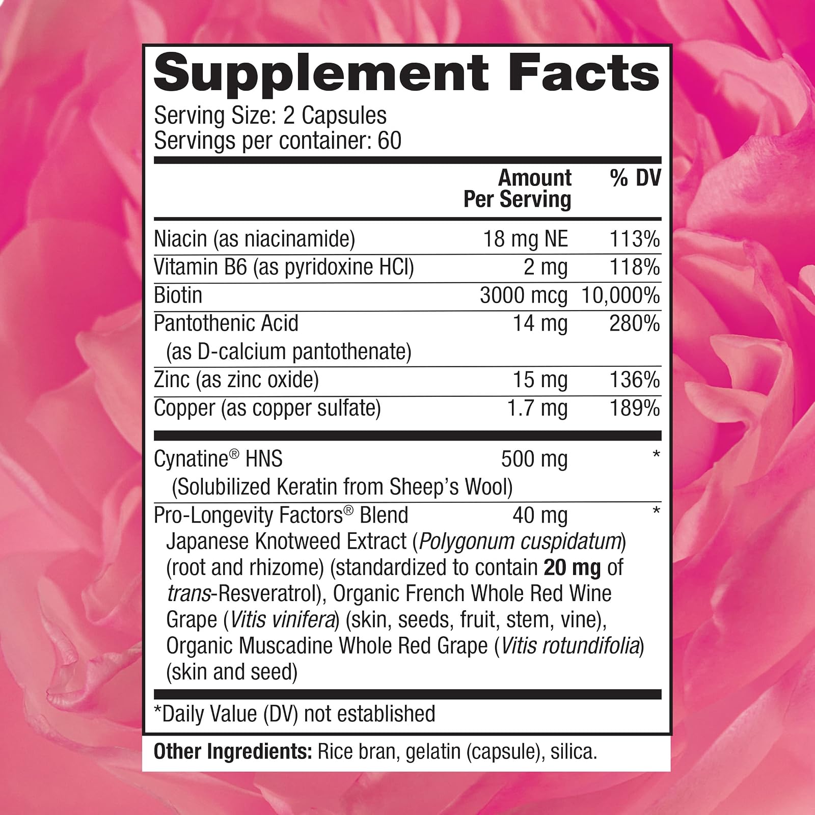 Keratin booster for healthy hair