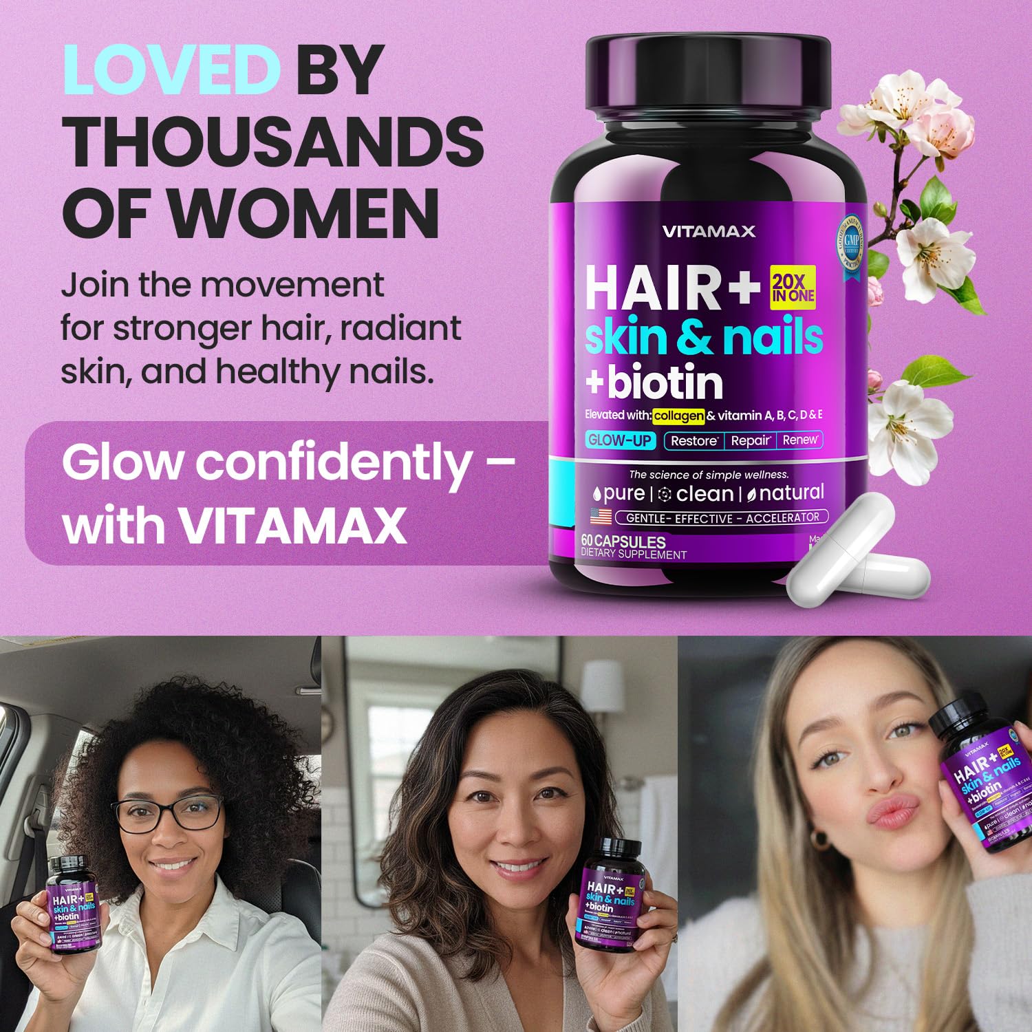 keratin support for stronger nails