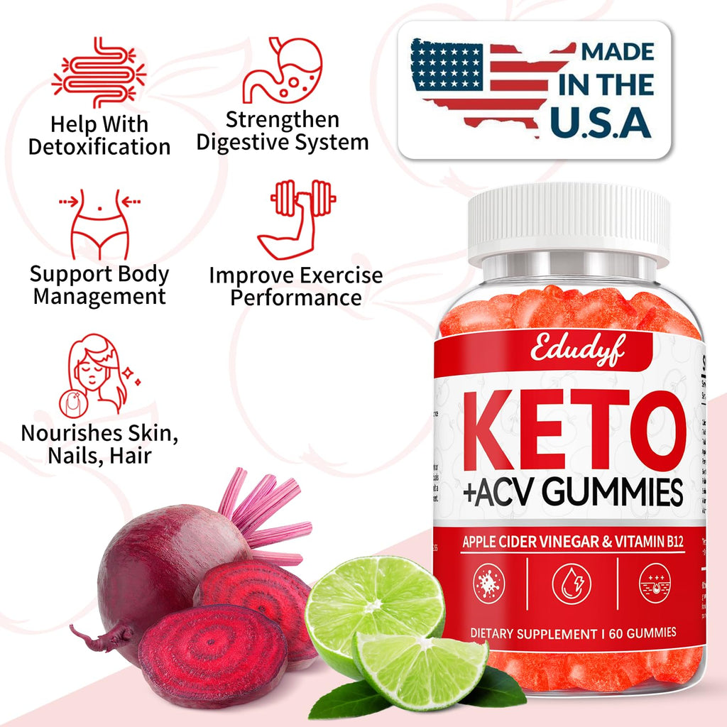Keto ACV gummies for digestive health