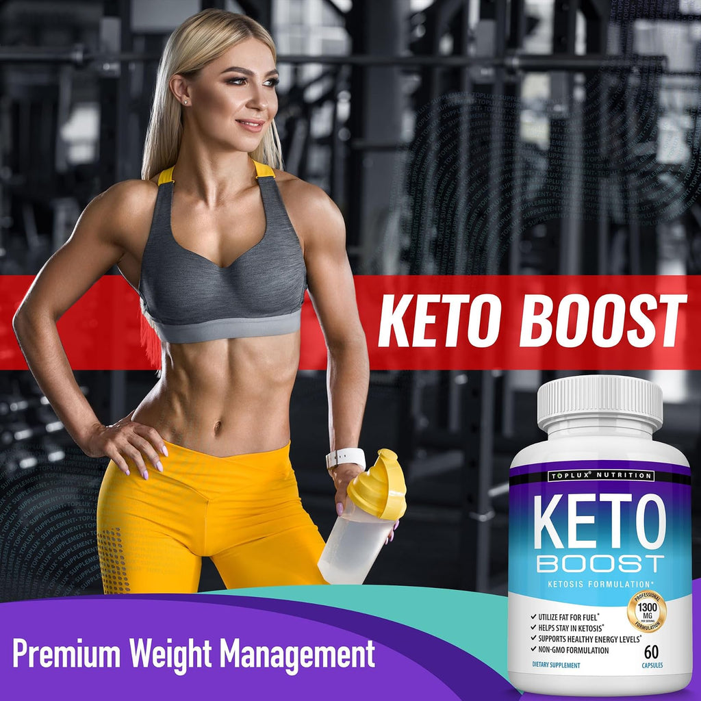 Keto Boost capsules for healthy metabolism