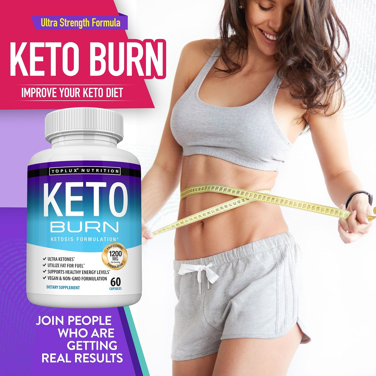 Keto Burn capsules for enhanced fat burning