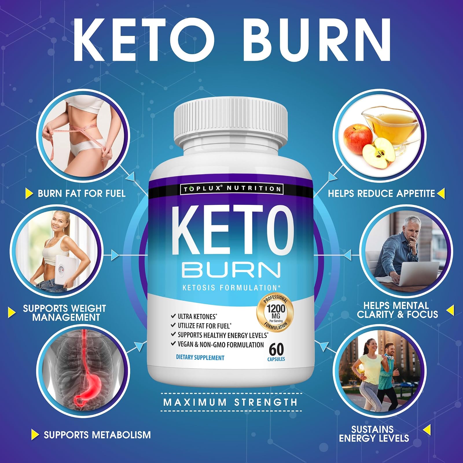 Keto Burn pills for appetite control