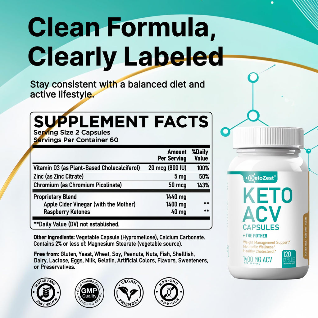 Keto capsules with the mother