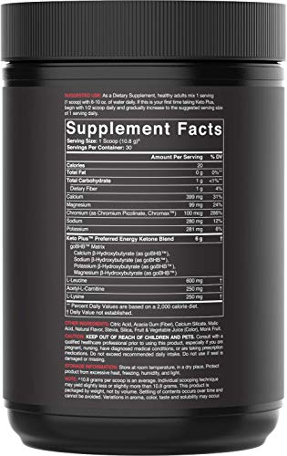 Keto certified raspberry ketones product