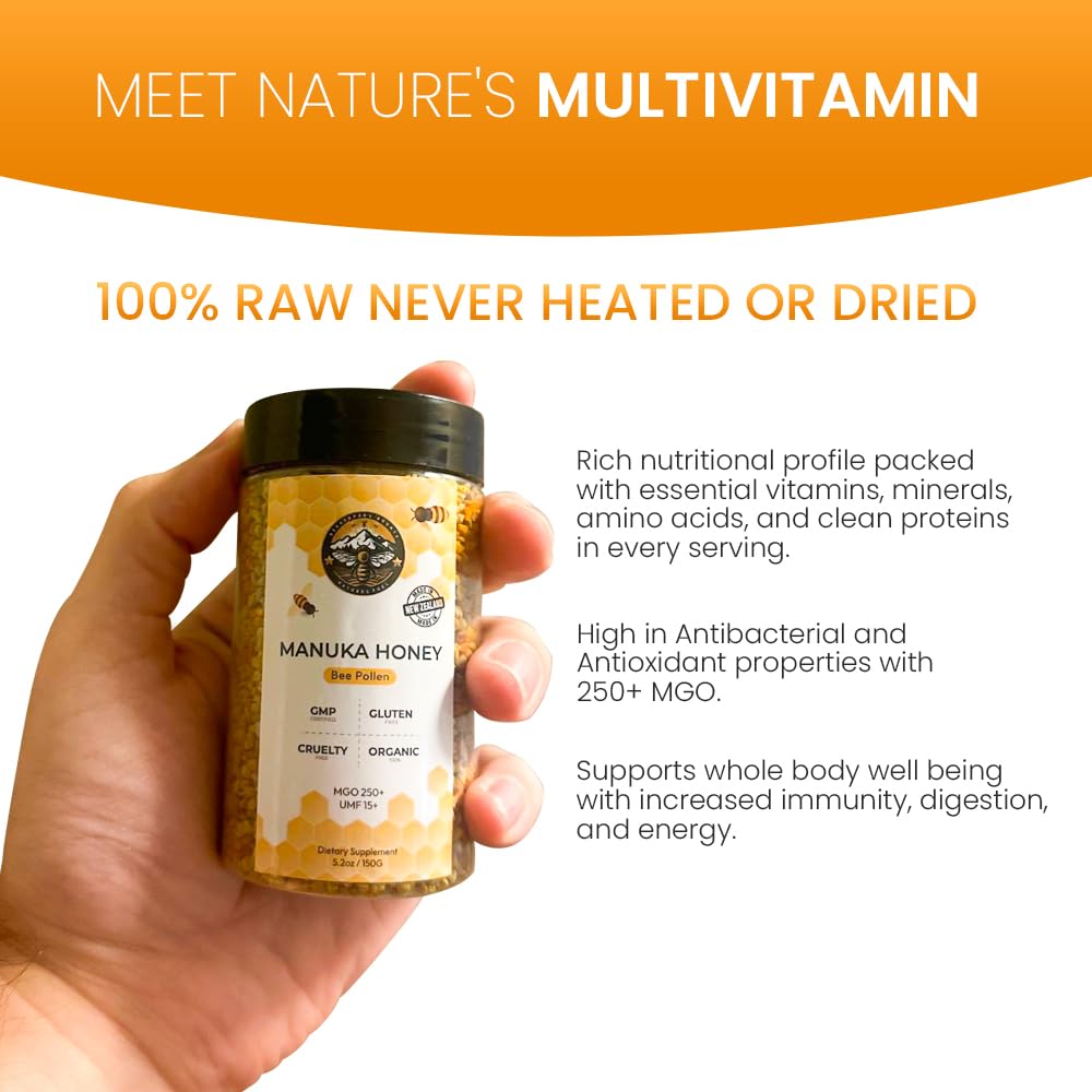 Keto diet compatible bee pollen