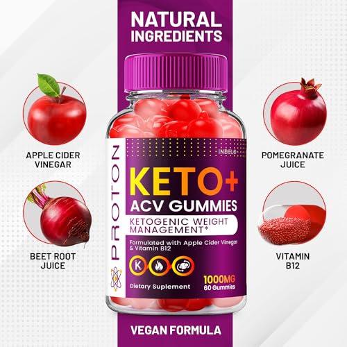 Keto-friendly apple cider vinegar gummies