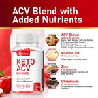 Keto-friendly apple cider vinegar supplements