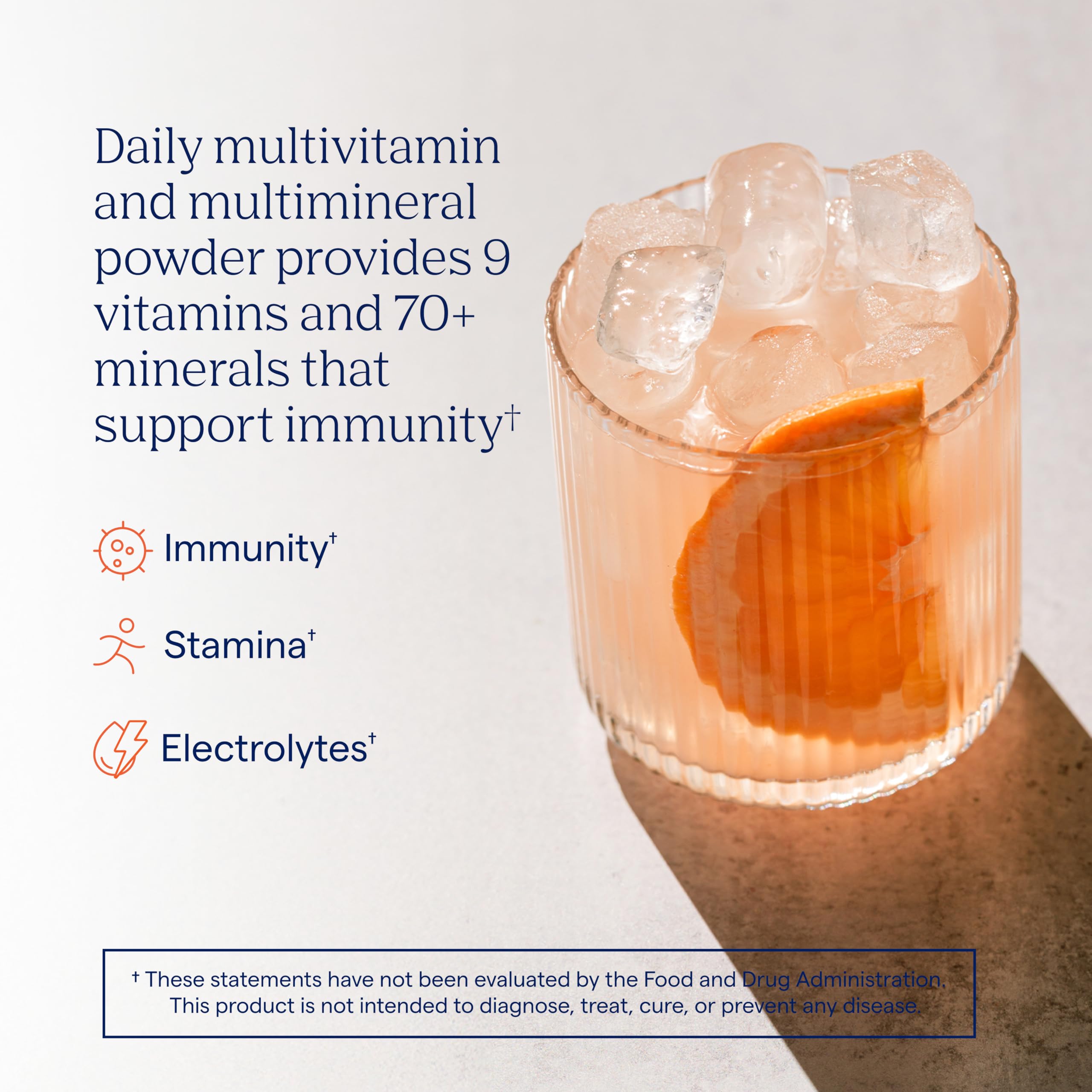 Keto-friendly blended vitamin & mineral supplements