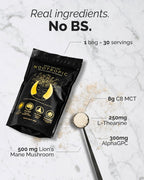 Keto-friendly coffee enhancer