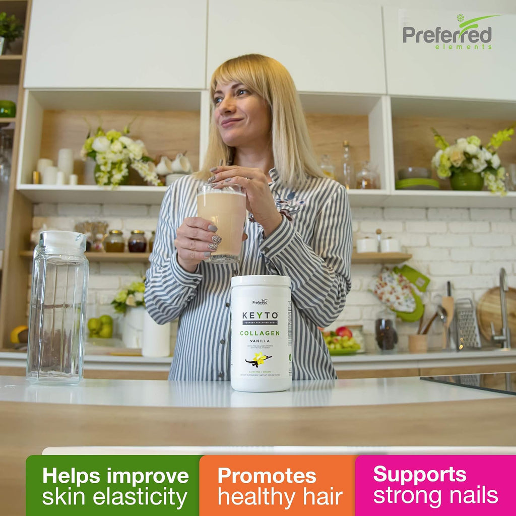 Keto-friendly collagen peptides supplement