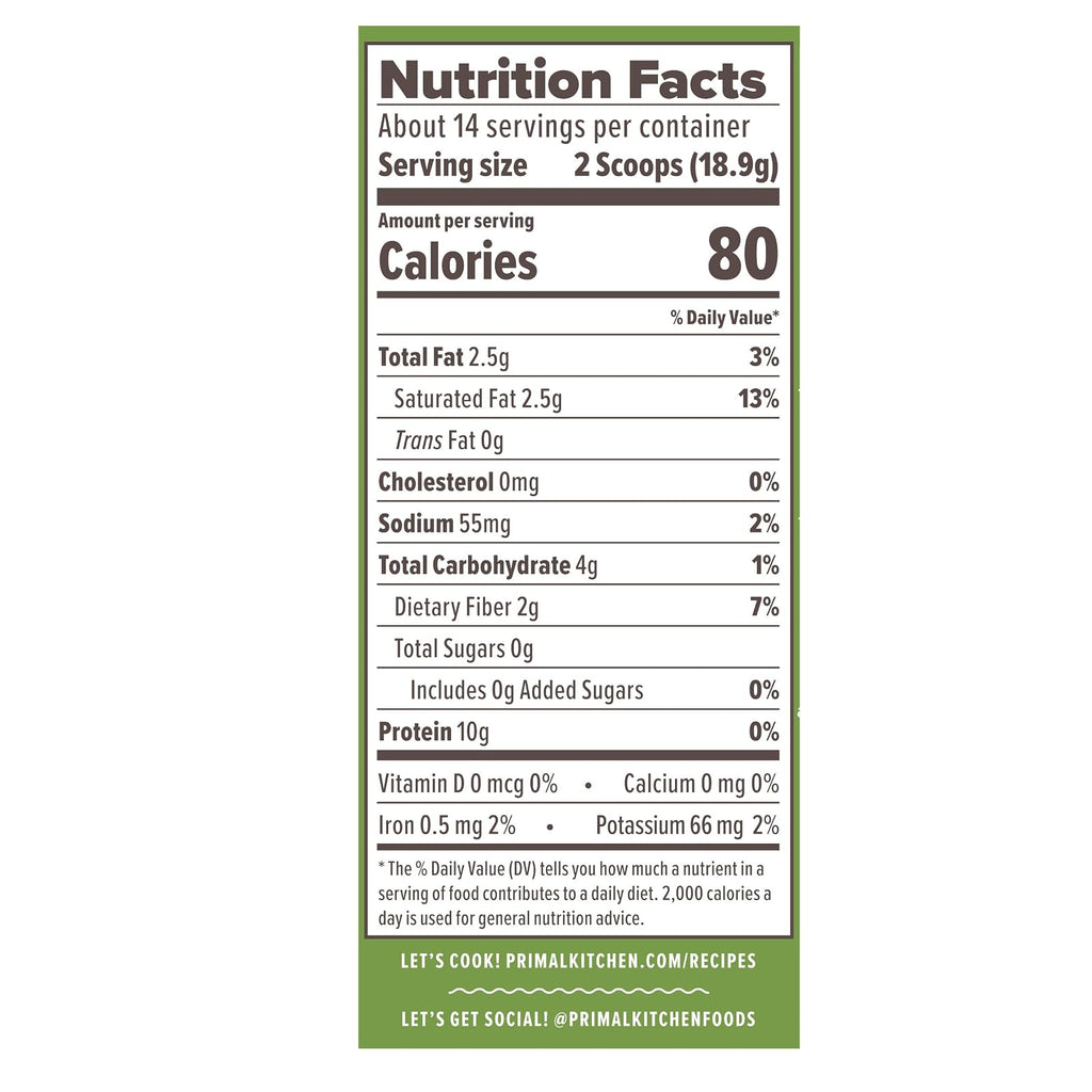 Keto-friendly collagen powder blend
