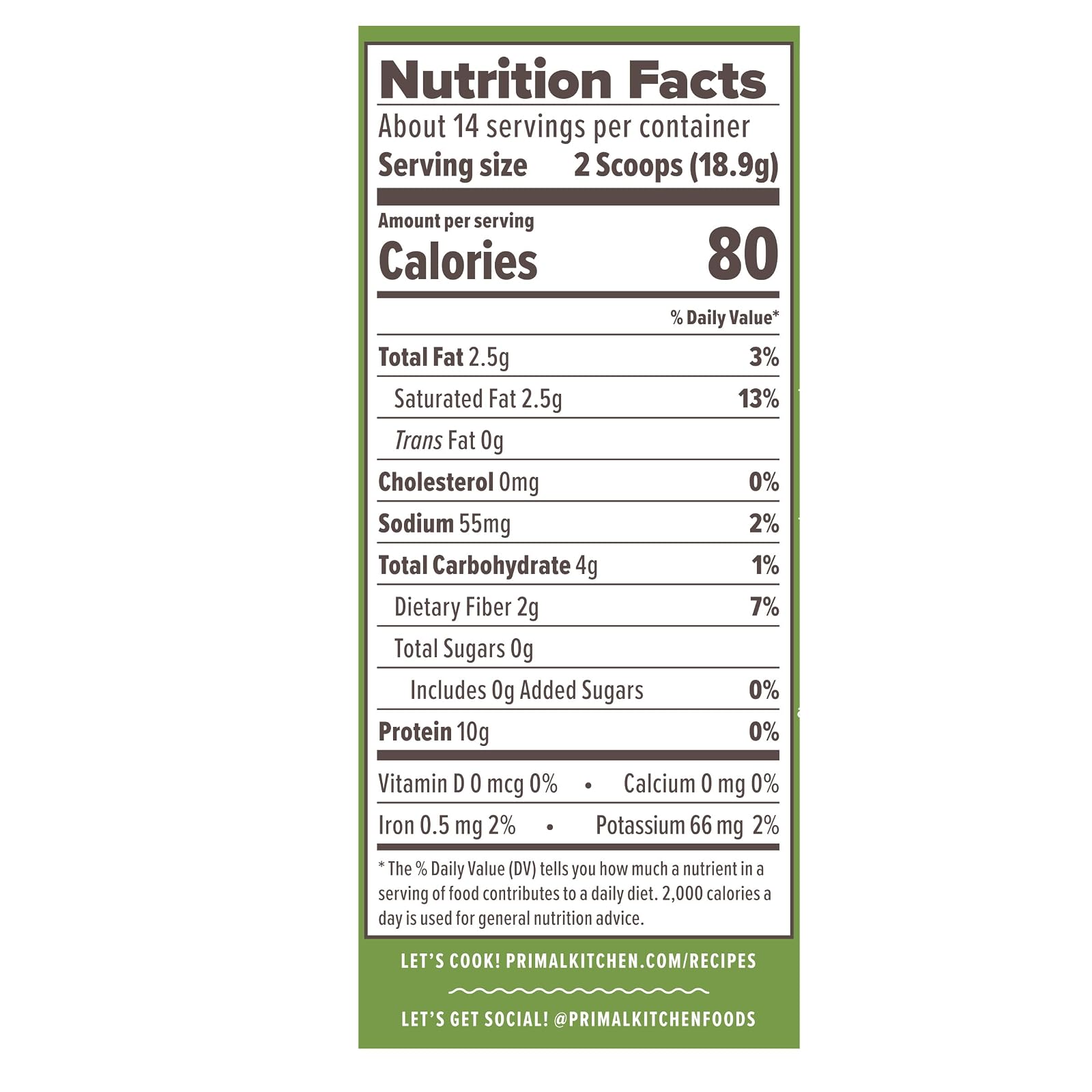 Keto-friendly collagen powder blend