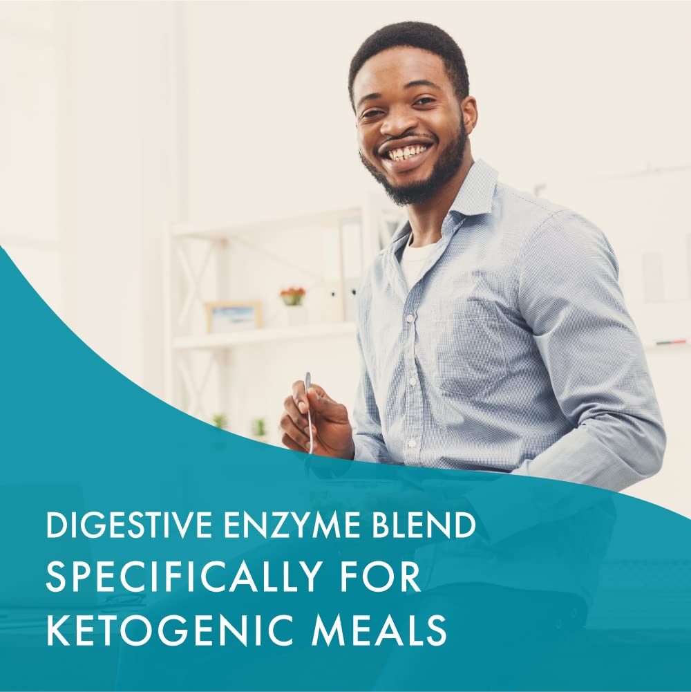 Keto-friendly digestive enzymes capsules