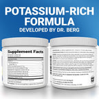 Keto-friendly electrolyte powder with potassium