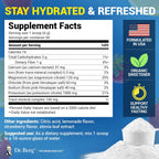 Keto-friendly electrolyte powder with potassium