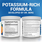 Keto-friendly electrolyte powder with potassium