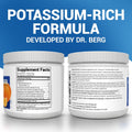Keto-friendly electrolyte powder with potassium