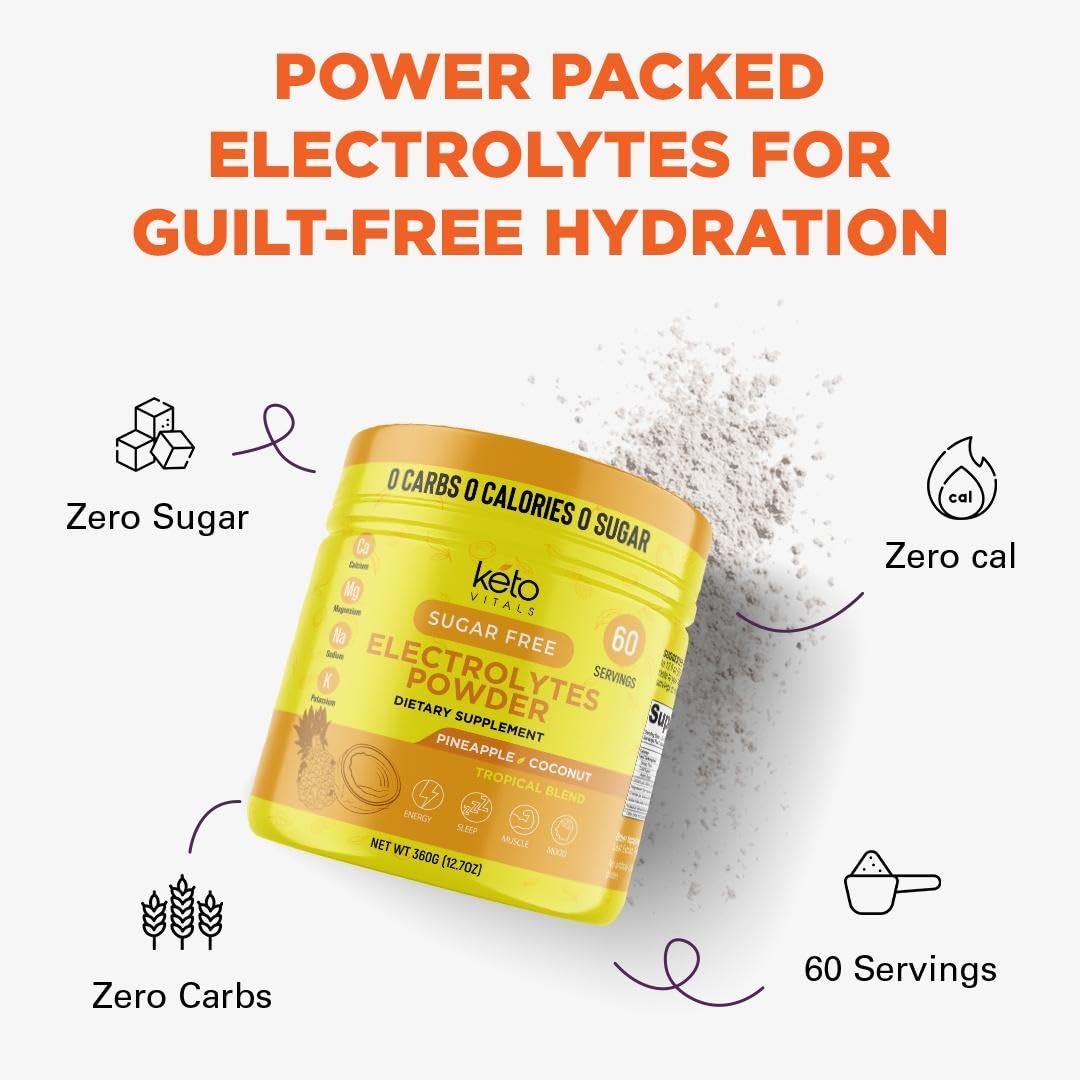 Keto-friendly electrolyte tablets