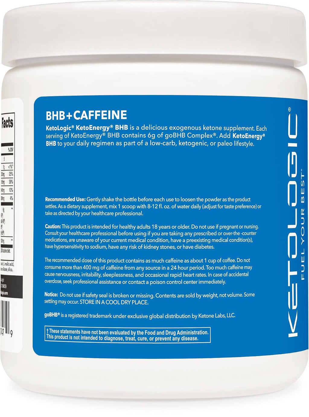 Keto-friendly energy boost supplement