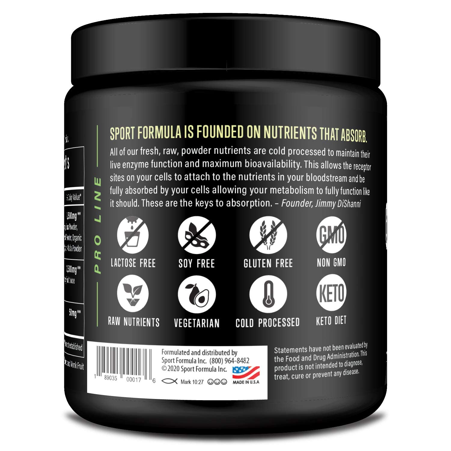 keto friendly green superfood mix