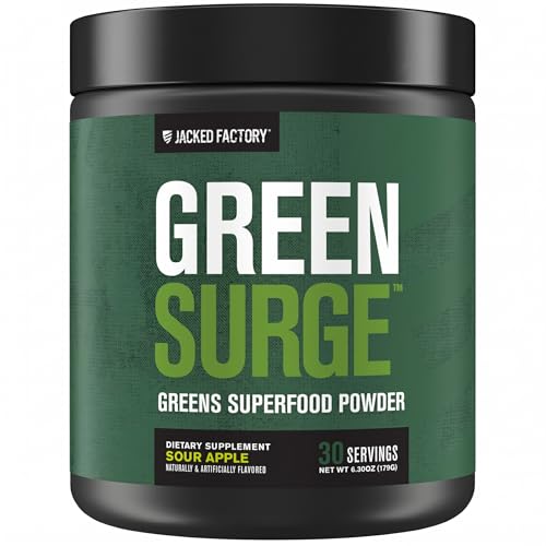 Keto-friendly greens drink with spirulina