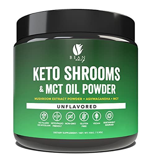 Keto-friendly mushroom blend supplement