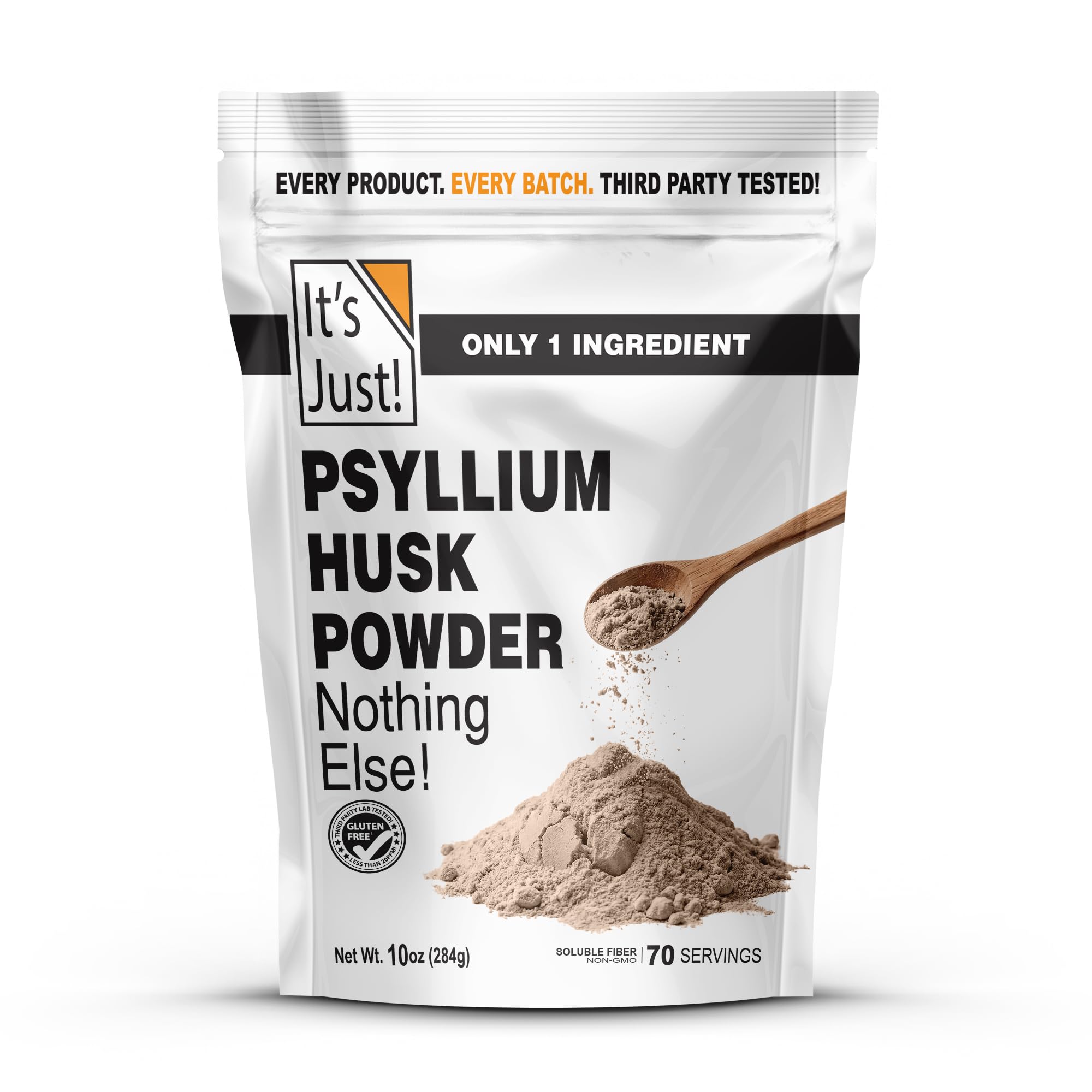 Keto-friendly psyllium fiber supplement
