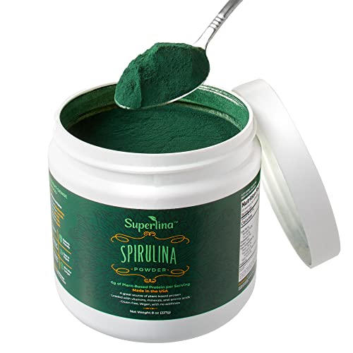 Keto-friendly spirulina powder supplement
